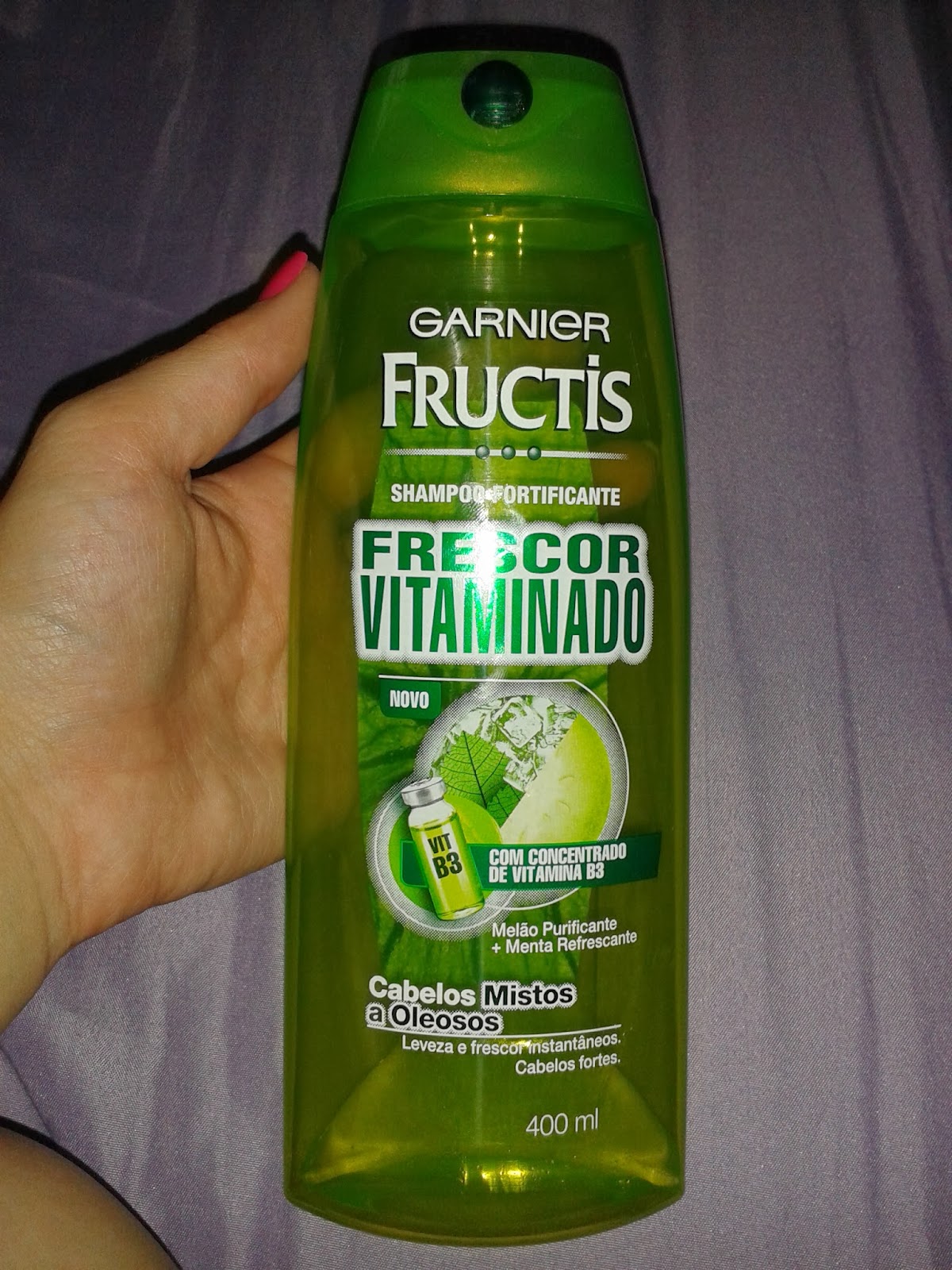 Feminices.com: RESENHA SHAMPOO FRESCOR VITAMINADO GARNIER FRUCTIS